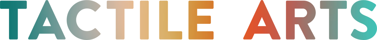 Tactile Arts Events Calendar